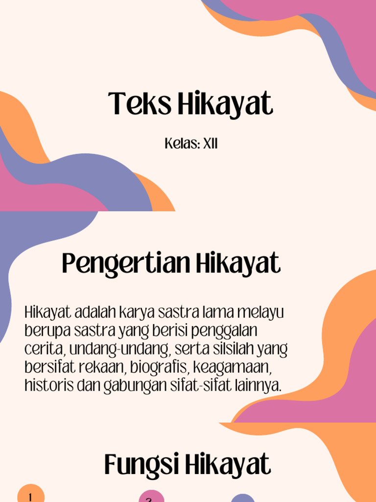Teks Hikayat | PDF
