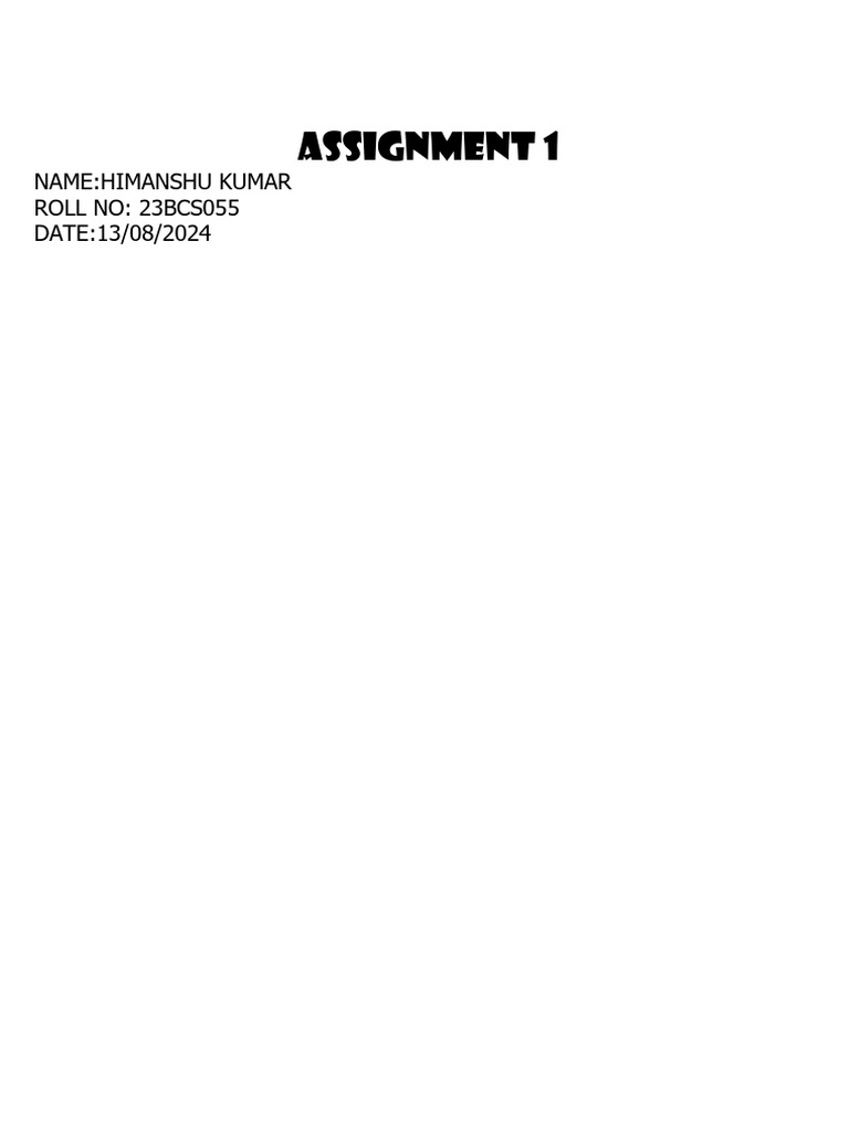 Lab 1 Pdf