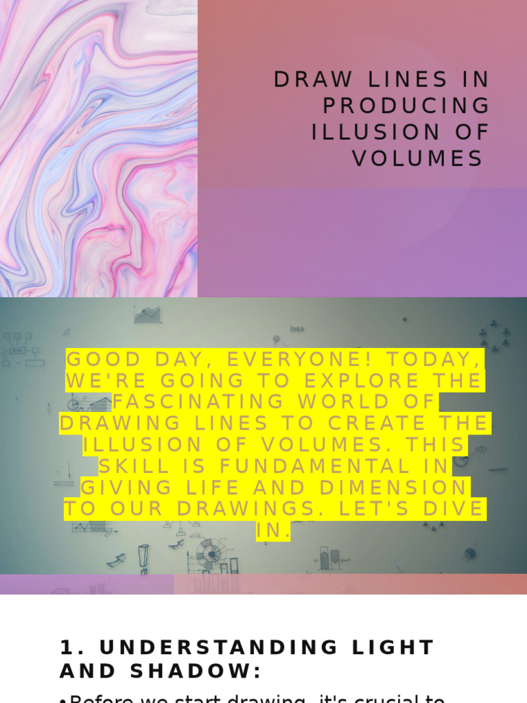 Drawing Techniques for Volume Illusion | PDF | Drawing | Home & Garden