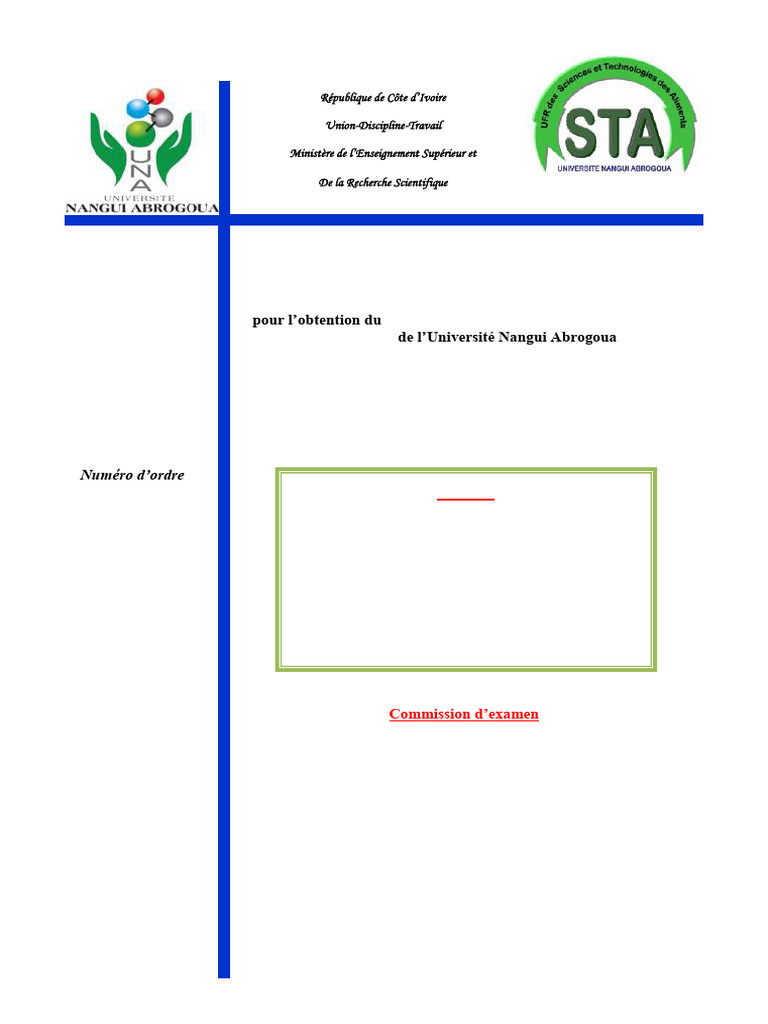 Thèse - SESS-TCHOTCH Du 06-06-2019 - Corrigée1 | PDF