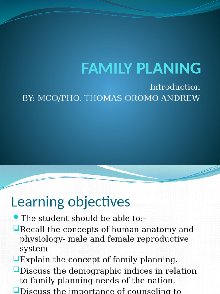 Family Planing | PDF
