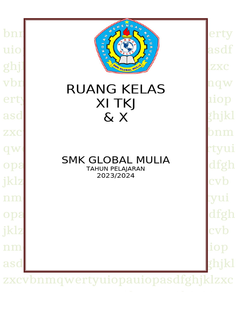 LABEL RUANG UJIAN | PDF