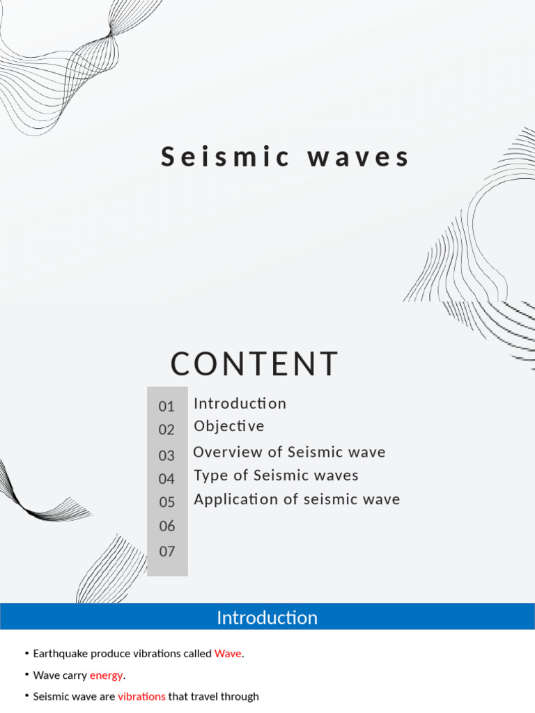 Seismic Wave | PDF