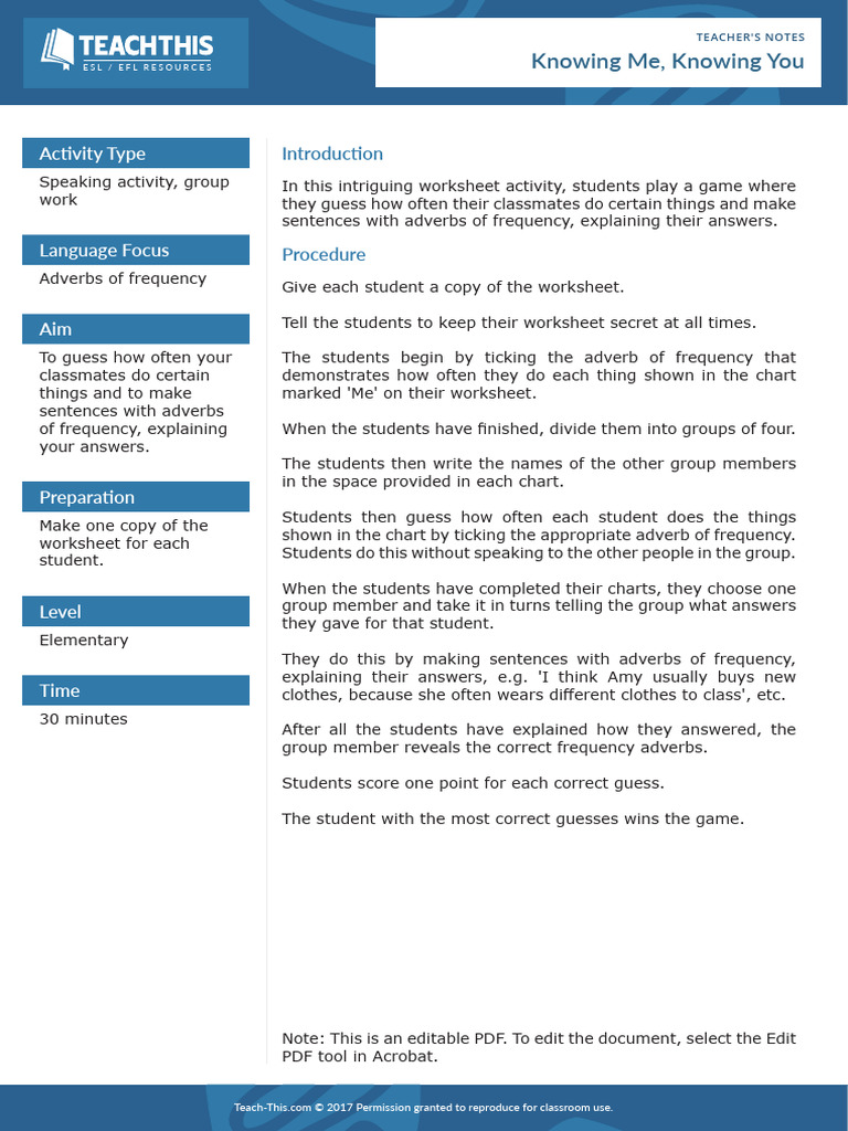 Knowing Me Knowing You | PDF