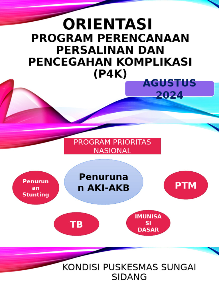 Orientasi p4k AGUSTUS 2024 | PDF