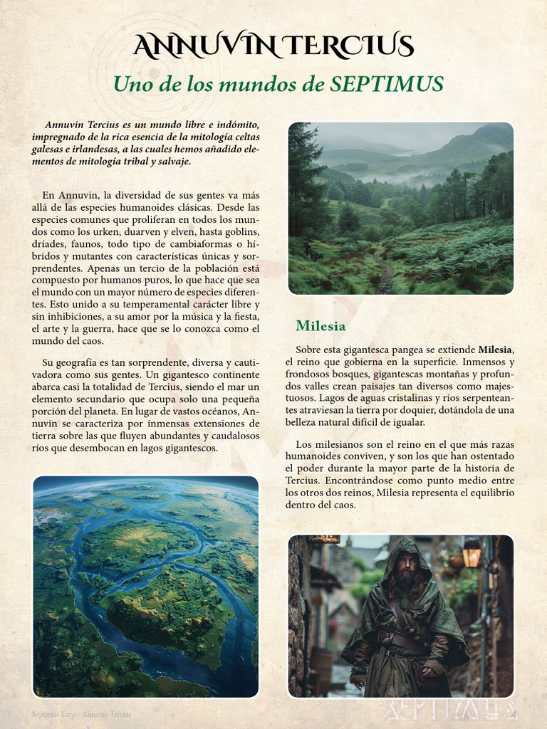Tercius Annuvin - Un Mundo de SEPTIMUS - L3RR2004 | PDF