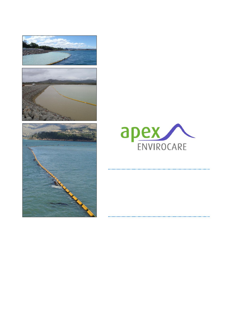 Silt Curtain Design-Quotation Guide | PDF