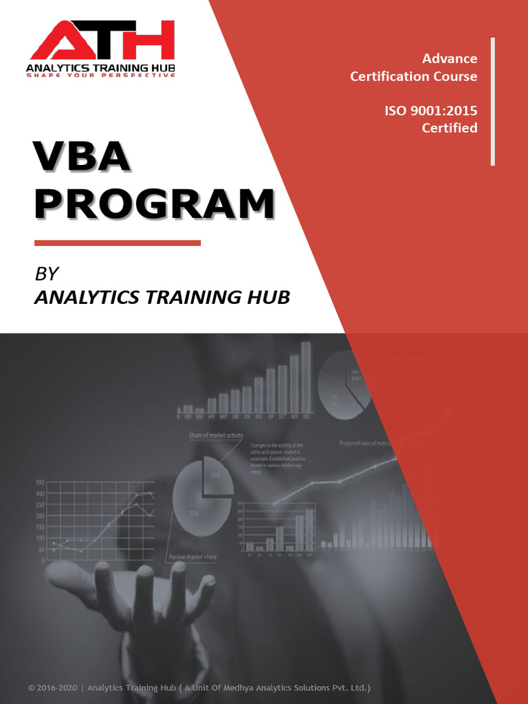 VBA & Macros Certification & Training Program by ATH | PDF | Microsoft ...