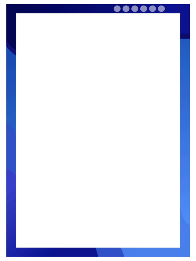 Borde Abstracto Azul | PDF