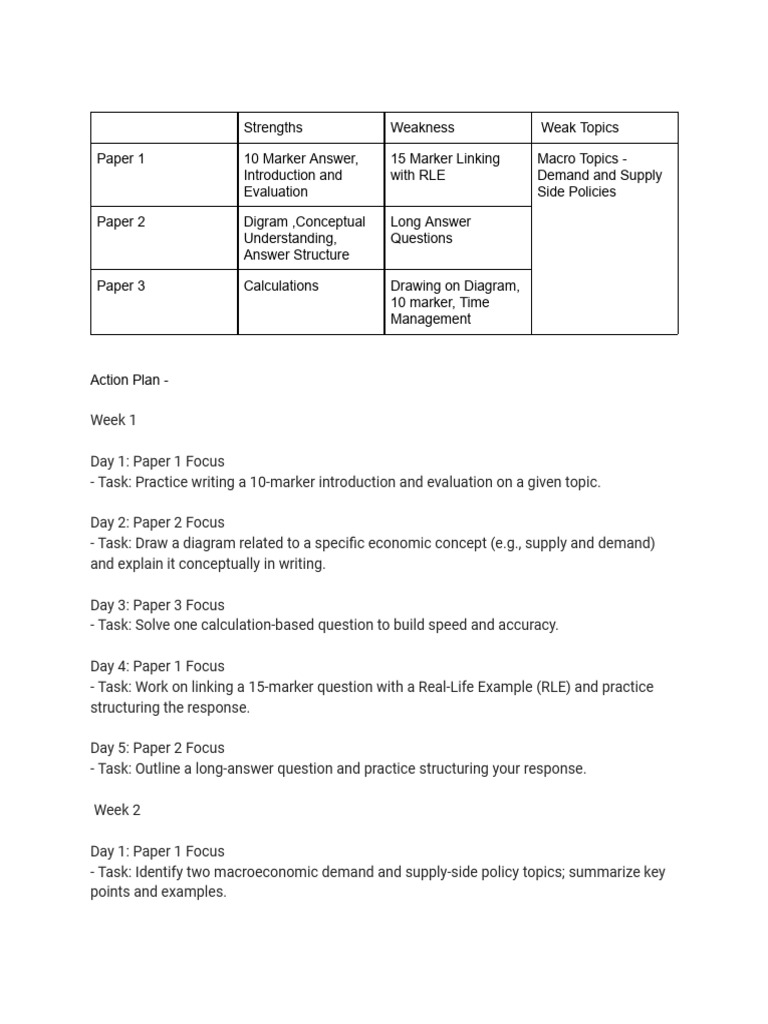 Action Plan Eco | PDF