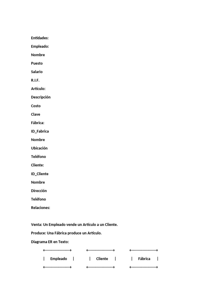 Modelo de Datos Tarea Nuevo Corregido | PDF