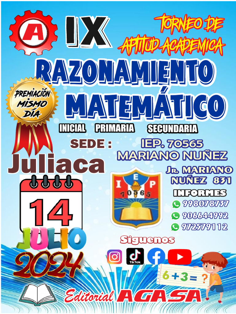 Bases RM 2024 Juliaca | PDF