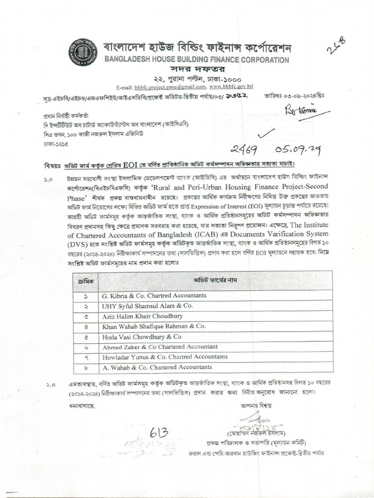 Letter From HBFC Re EOI | PDF