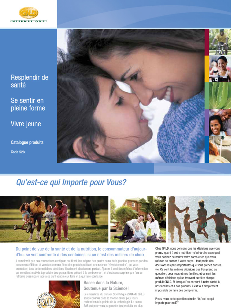 Flyer French Product Brochure French | PDF | Chelation | Wellness