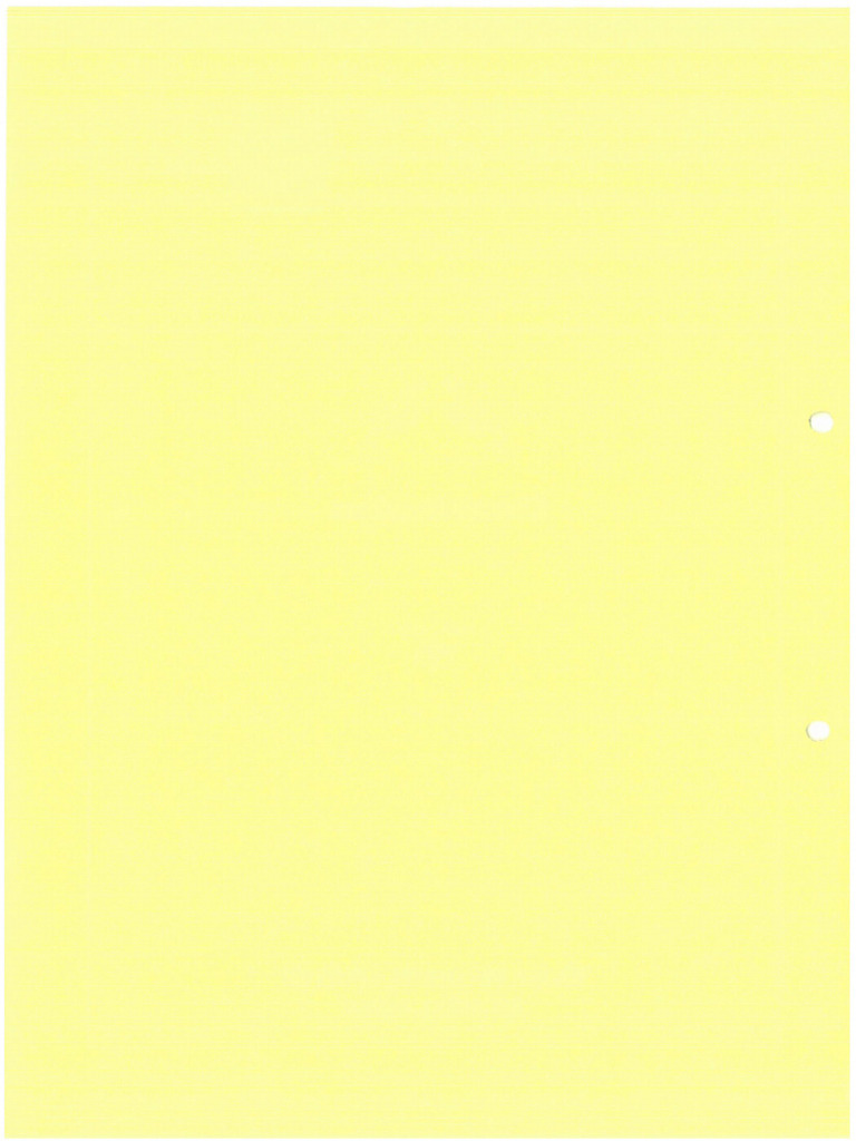 Blank Yellow Page | PDF