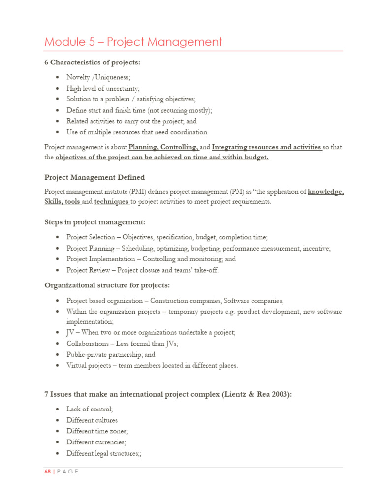 SMA Summary | PDF