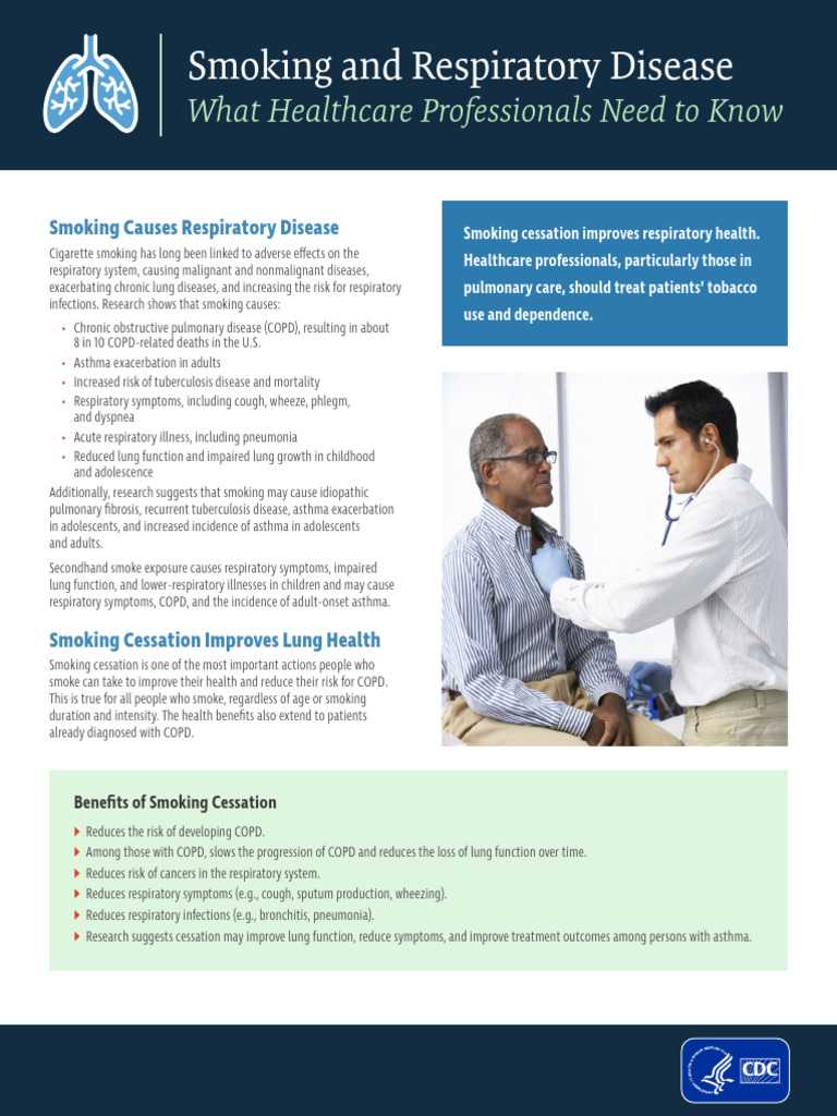 CDC Osh HCP Pulmonology Factsheet 508 | PDF