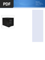 Datasheet - Rittal 42U Server Cabinet | PDF | Door | Sheet Metal