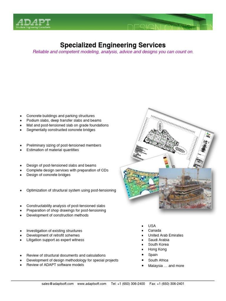 ADAPT Specialty Engineering Services | PDF