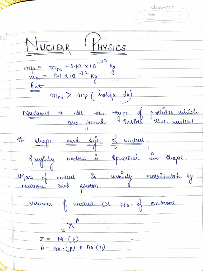 Nuclear Physics-Copy | PDF