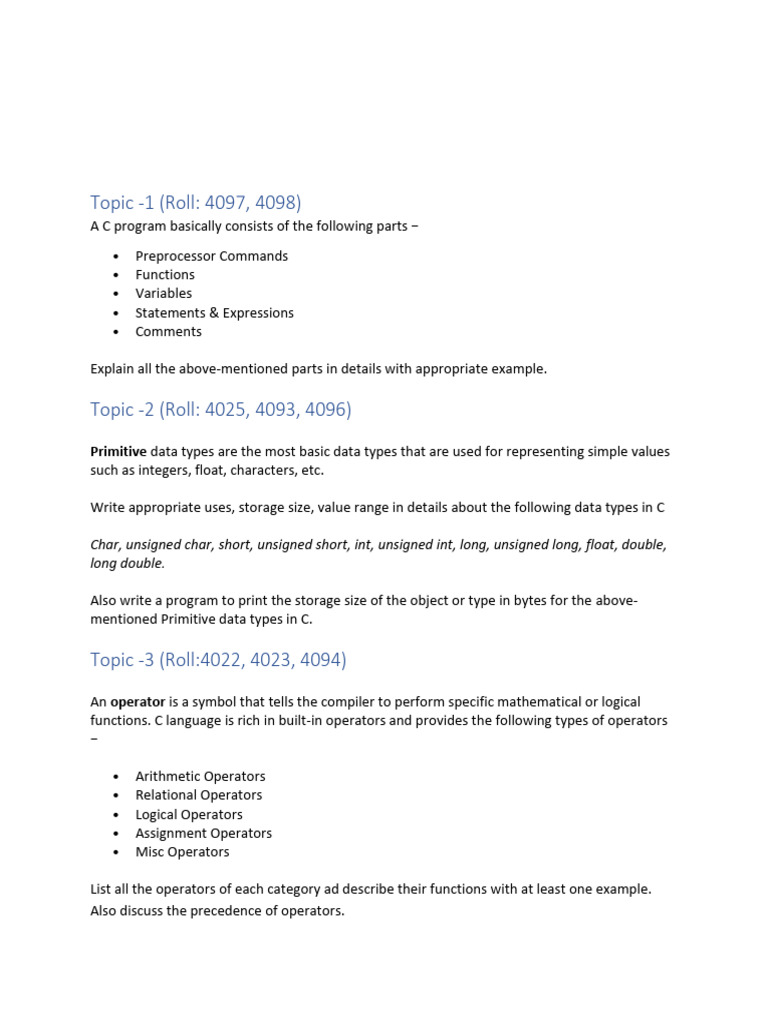 Theory Assignment CSE 202 - 66C | PDF