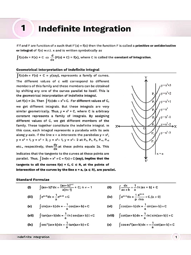 indefinite integration | PDF