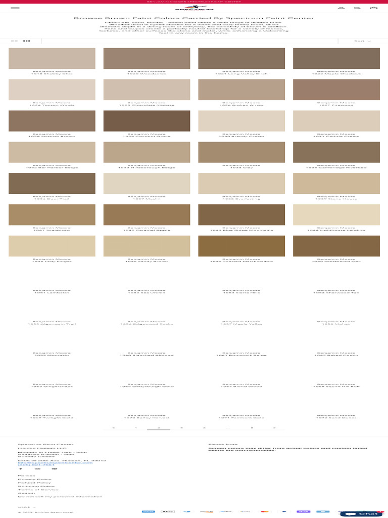 Brown Paint Colors | PDF