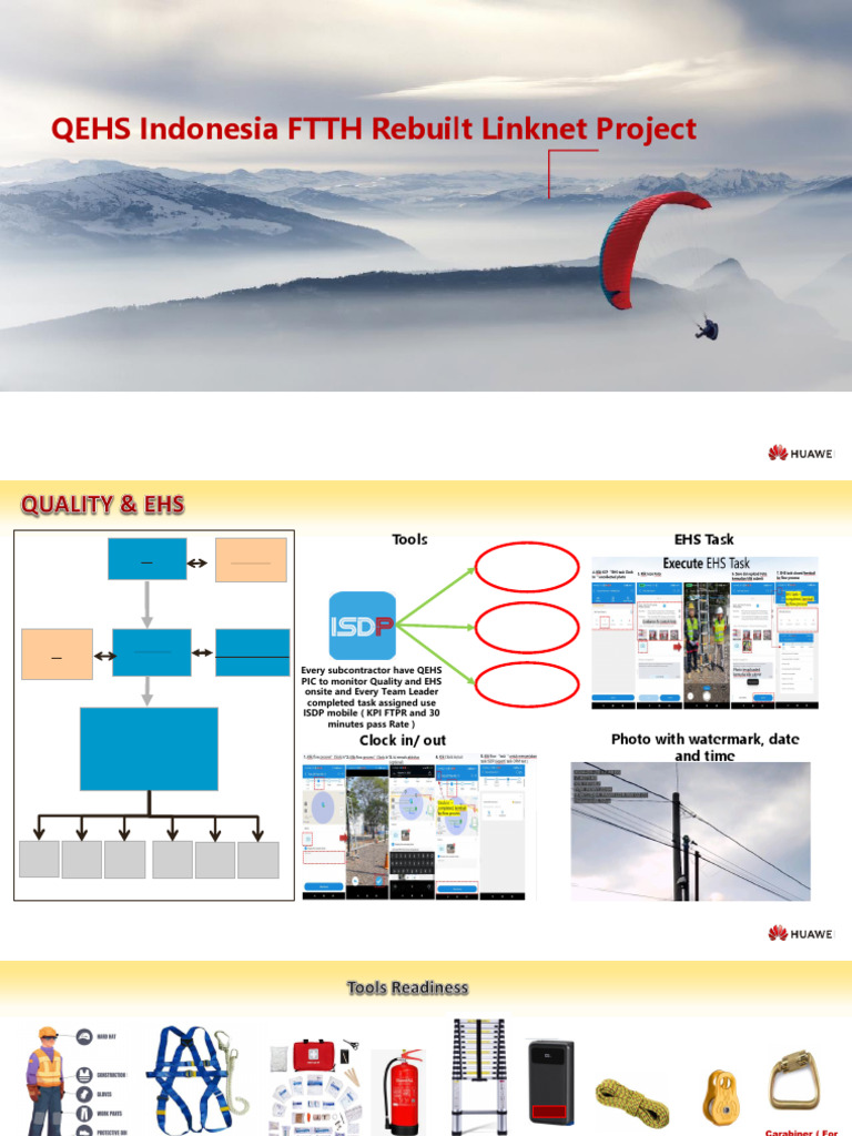 Indonesia FTTH Linknet Rebuilt Project v4 | PDF