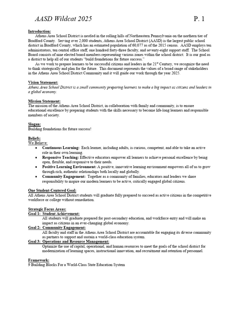 Strategic Plan | PDF