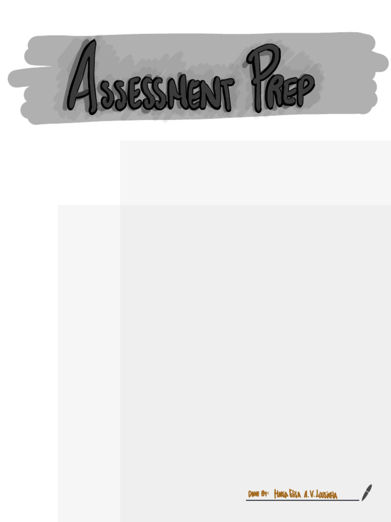 Assessment Prep | PDF