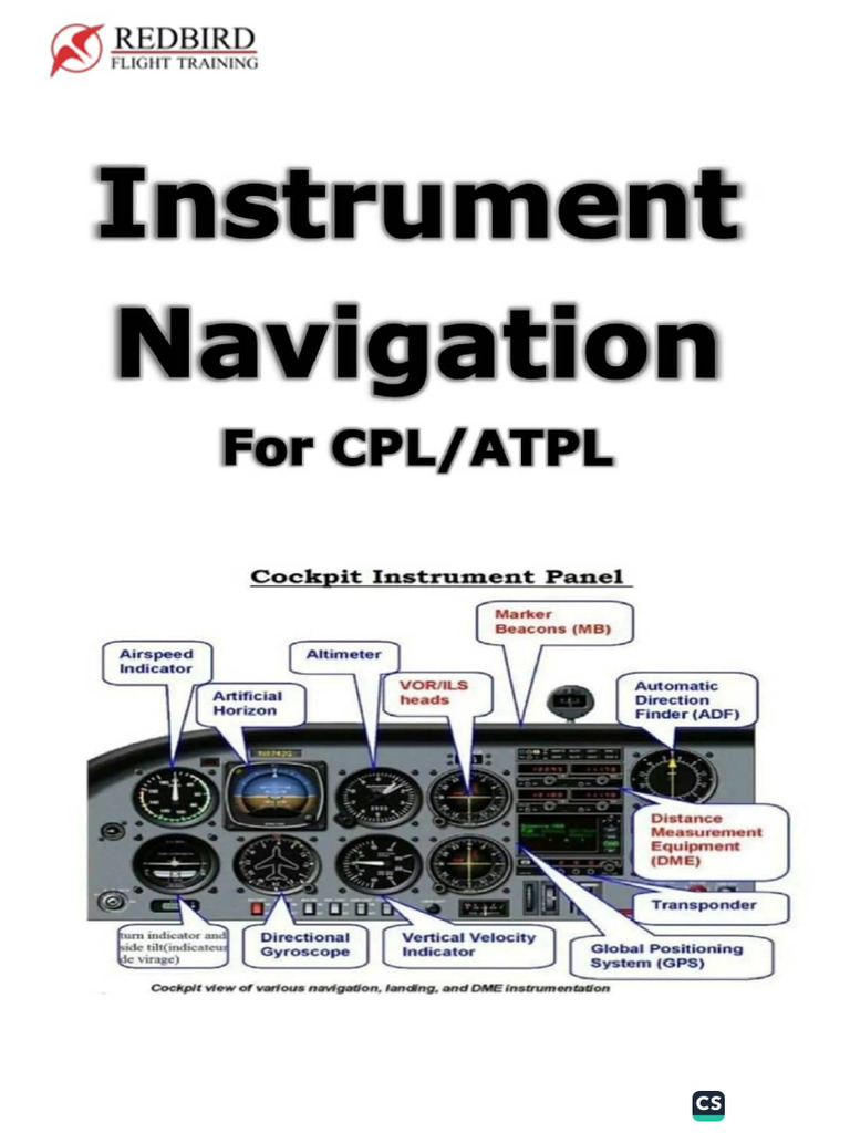 Redbird Instrument Nav - Upgraded CPL Notes (Capt - Satyajit) | PDF