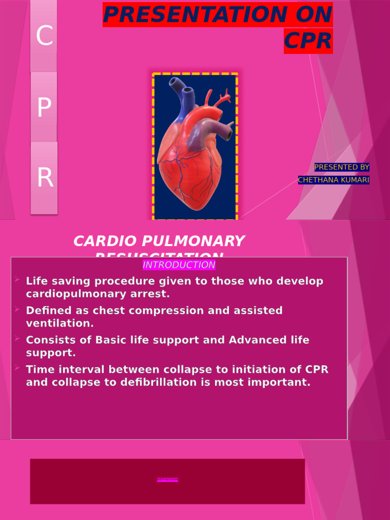 CPR PPT | PDF