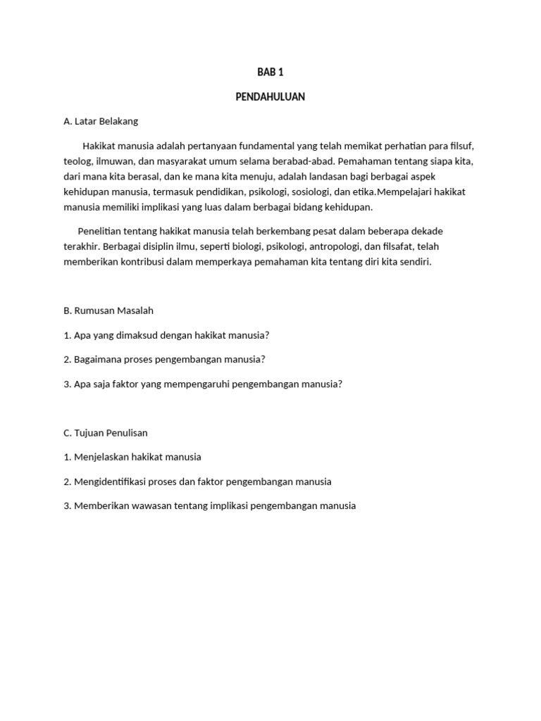 BAB 1 Makalah - WPS Office | PDF | Ilmu Sosial