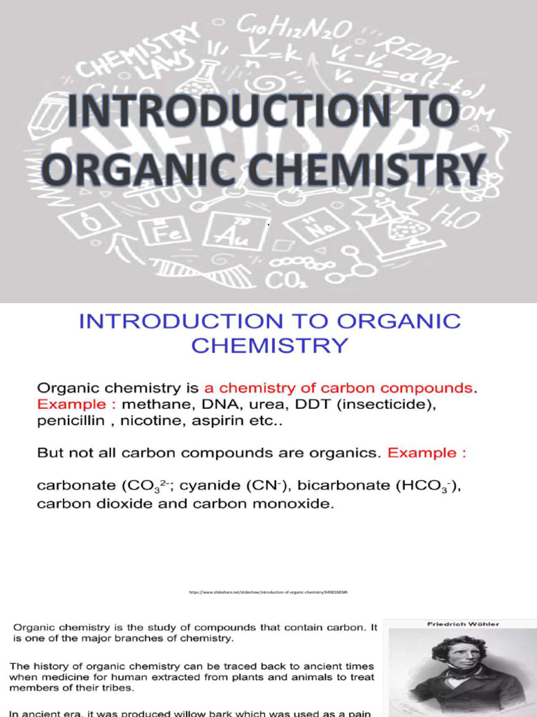 (CC) Organic Chemistry Lecture | PDF