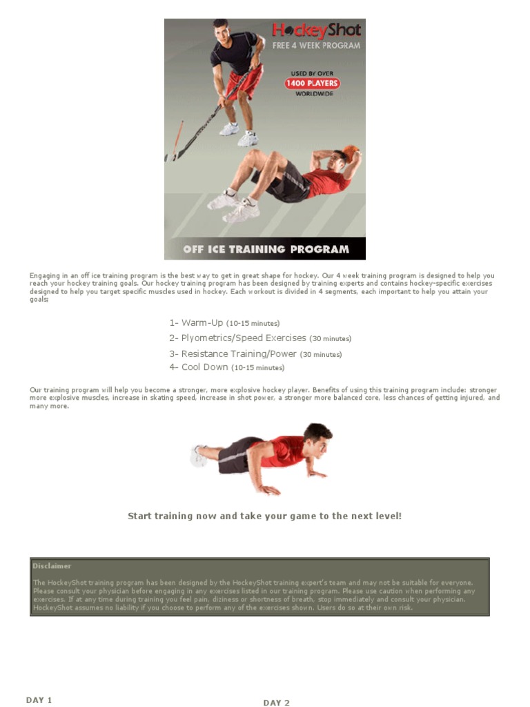 1-Warm-Up 2 - Plyometrics/Speed Exercises 3 - Resistance Training/Power ...