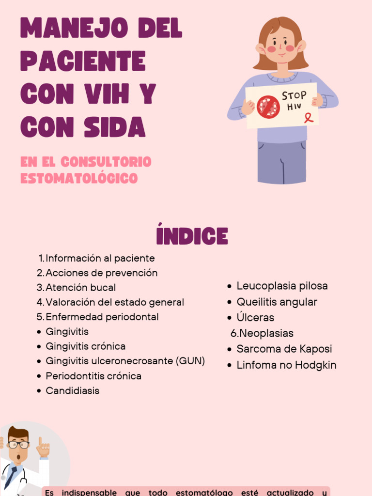 Manejo Del Paciente Con Vih y Con Sida | PDF | VIH / SIDA | VIH