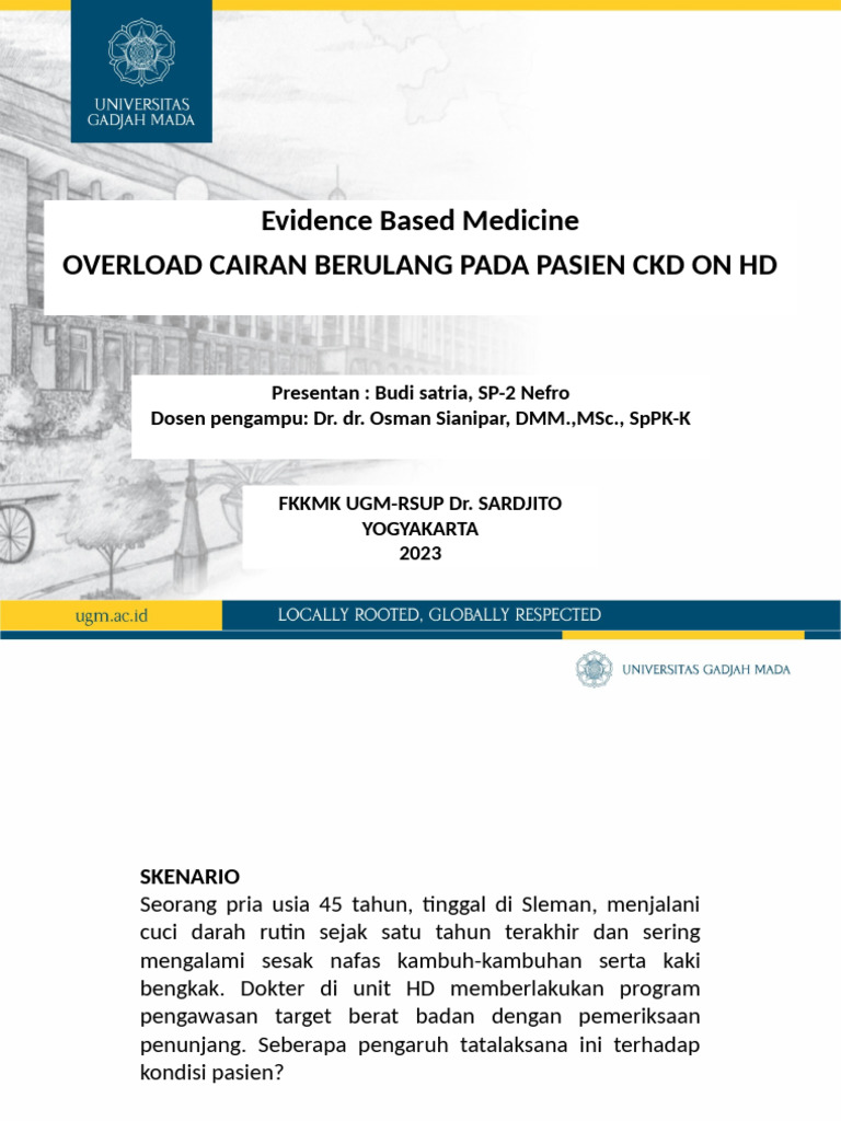 Tugas EMB Dr. Budi Satria SP-2 IPD | PDF