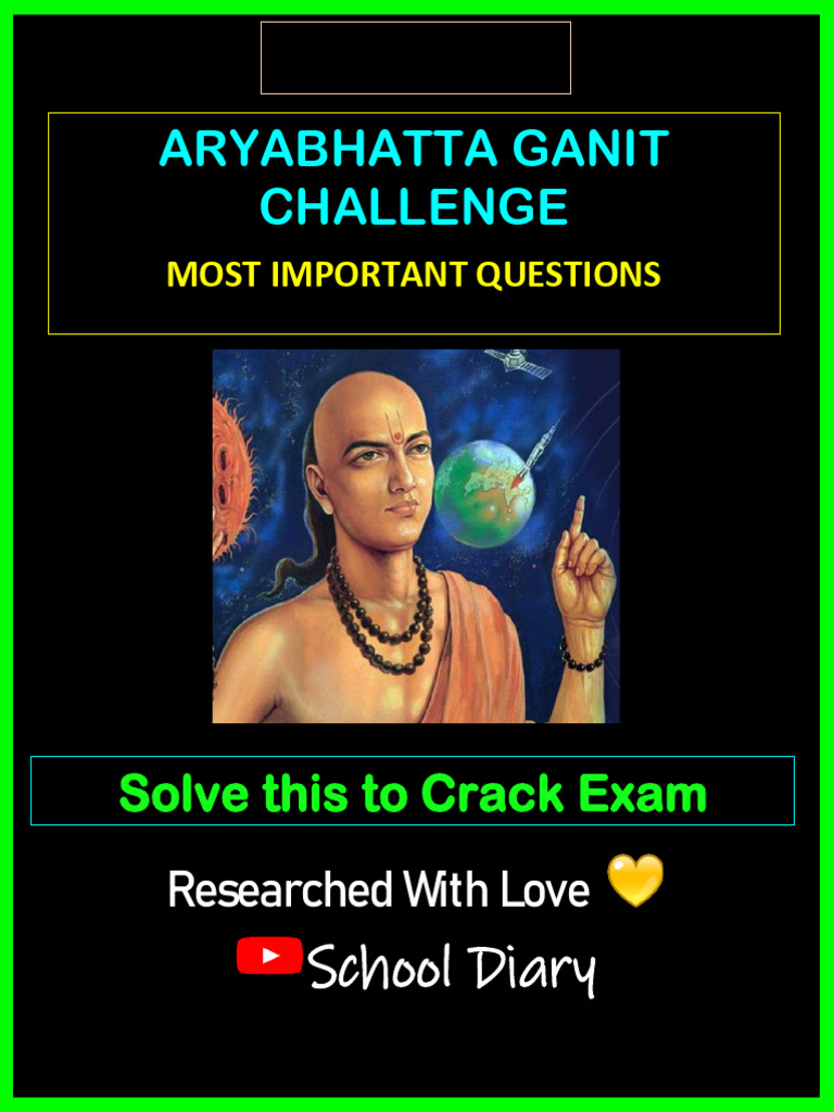 AryabhattaGanitChallenge2024. Paper | PDF