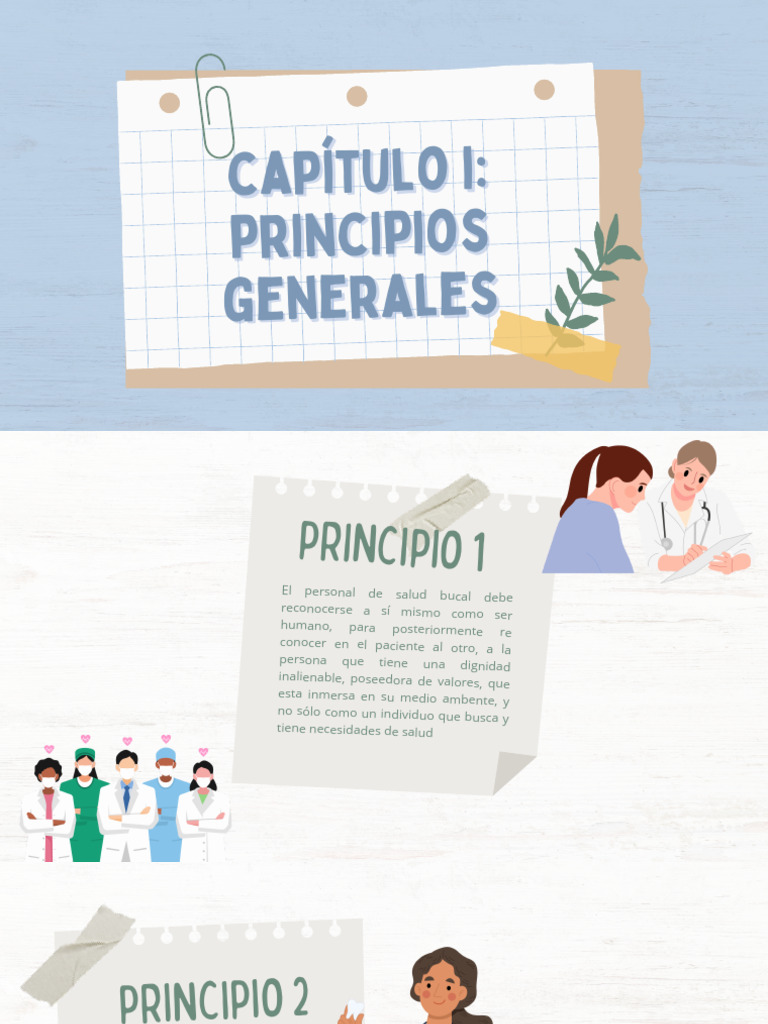 Capítulo 1 Principios generales | PDF