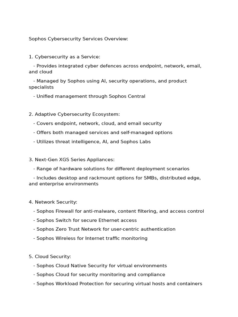 Sophos Notes Webinar | PDF