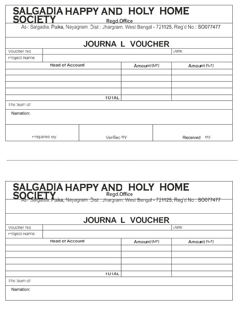 Journal Shhhs Payment Voucher | PDF