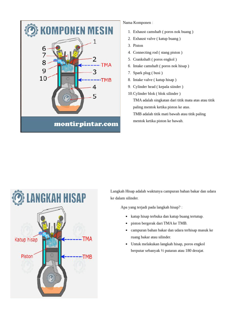 Materi Langkah Sepeda Motor | PDF