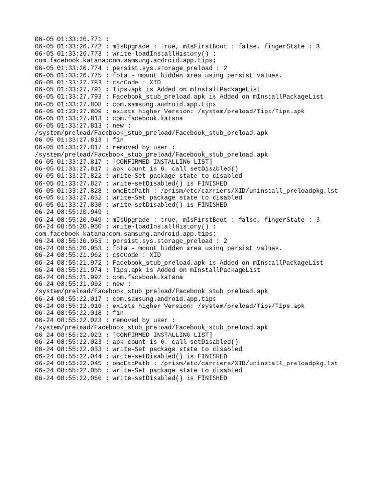 Preload Installer | PDF