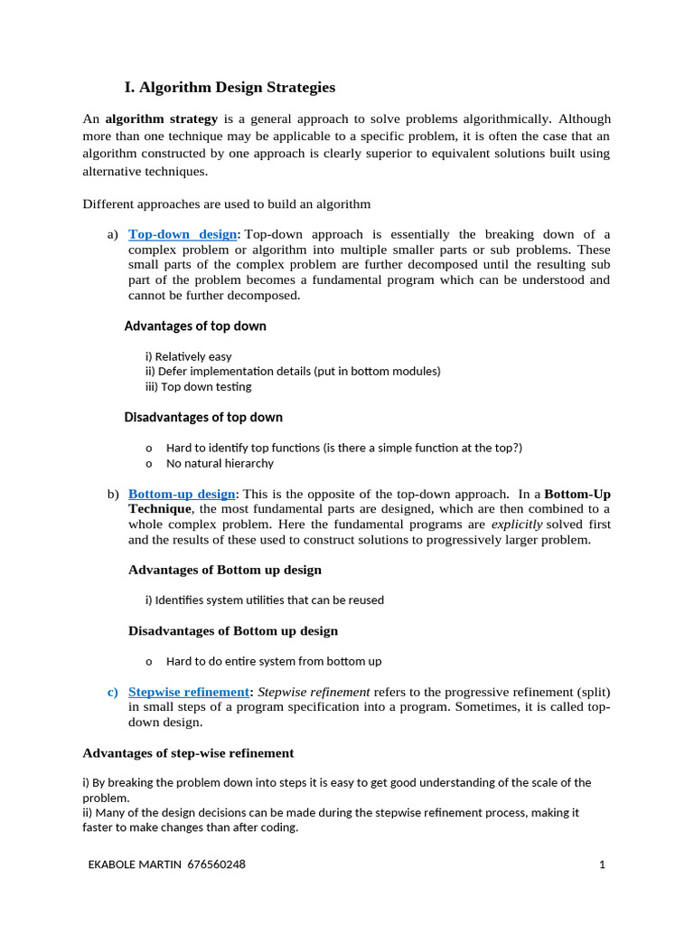 ALGORITHMIC DESIGN 2 | PDF