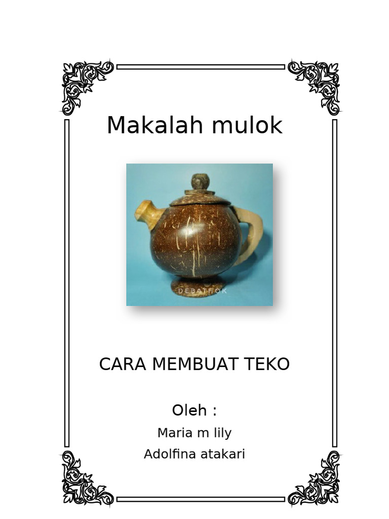 Makalah Mulok | PDF