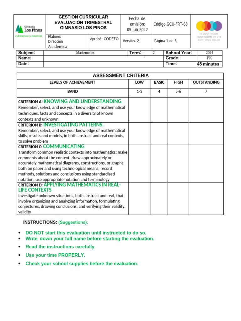 PK - Ev - Math - 2TR | PDF