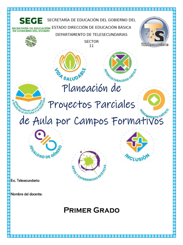 Proyectos Primer Grado | PDF