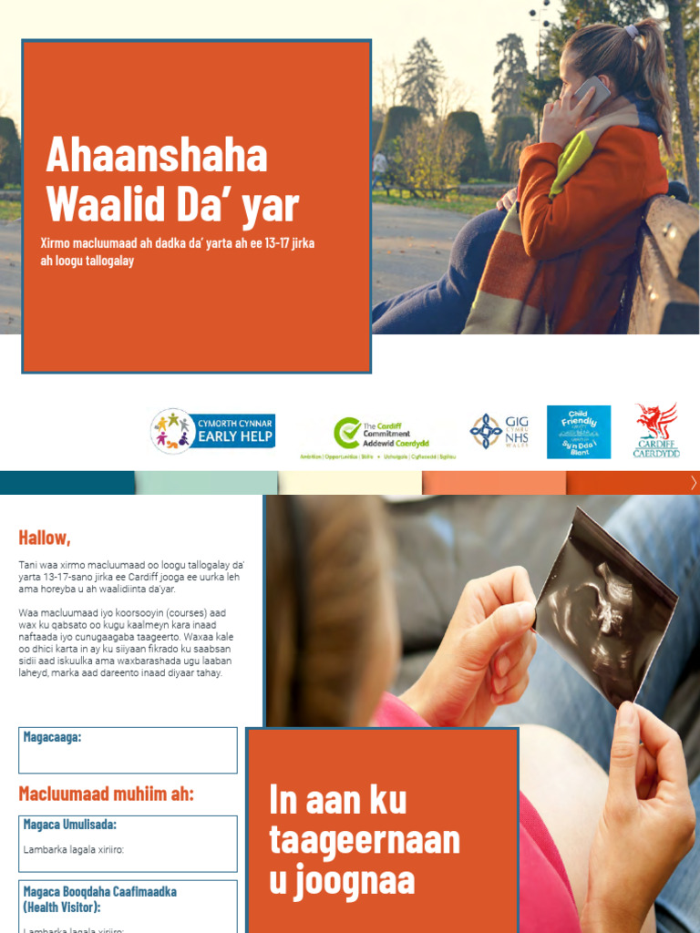 Becoming A Young Parent Somali | PDF