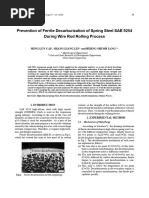 Tempcore Process for TMT Rebars | PDF | Steel | Building Materials