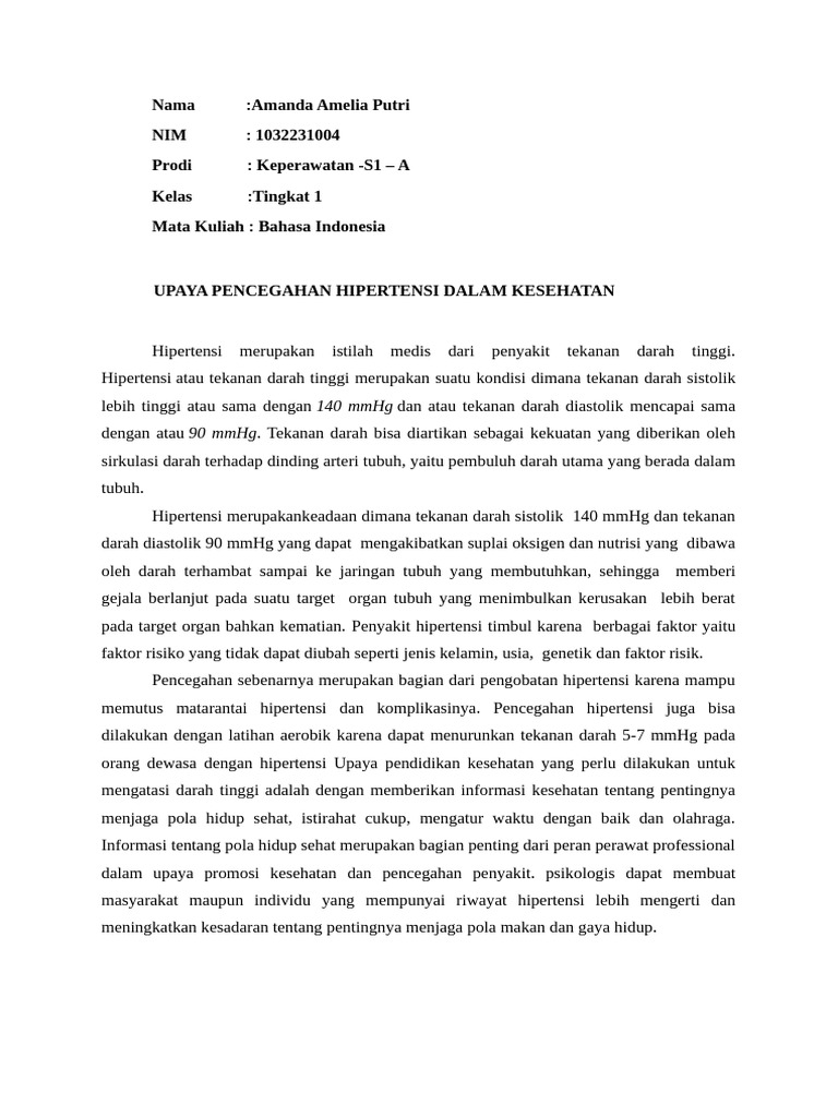 Amanda Amelia - Tugas Paragraf Deduktif | PDF